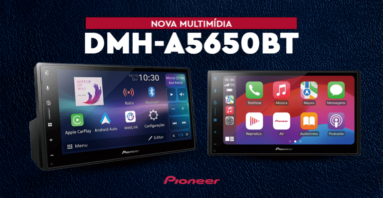 Pioneer lança a multimídia DMH-A5650BT no Brasil - Pioneer do Brasil